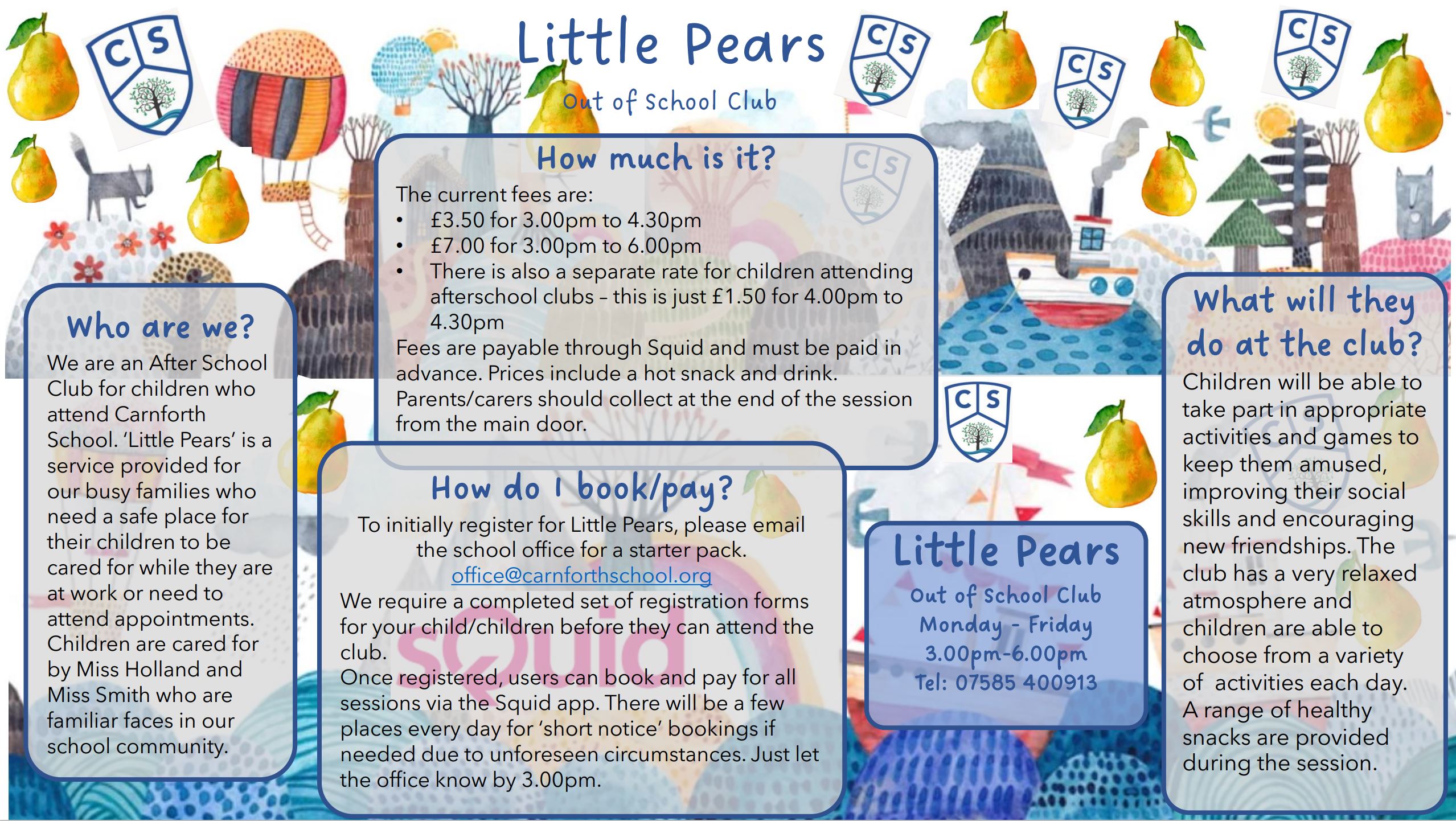 Little Pears (Wrap around) | Carnforth School